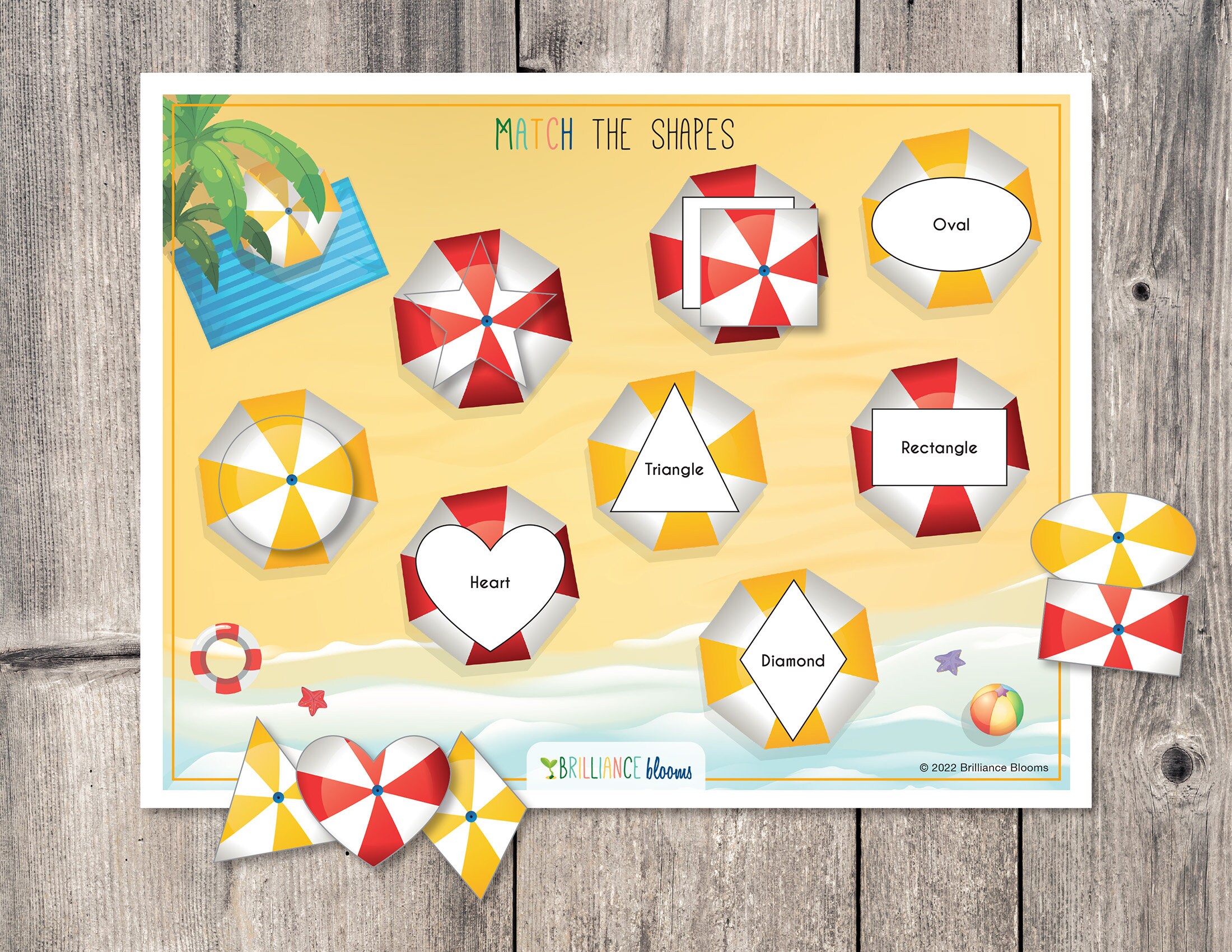 Summer Printable Preschool Busy Book, Summer Busy Book, Quiet Workbook ...