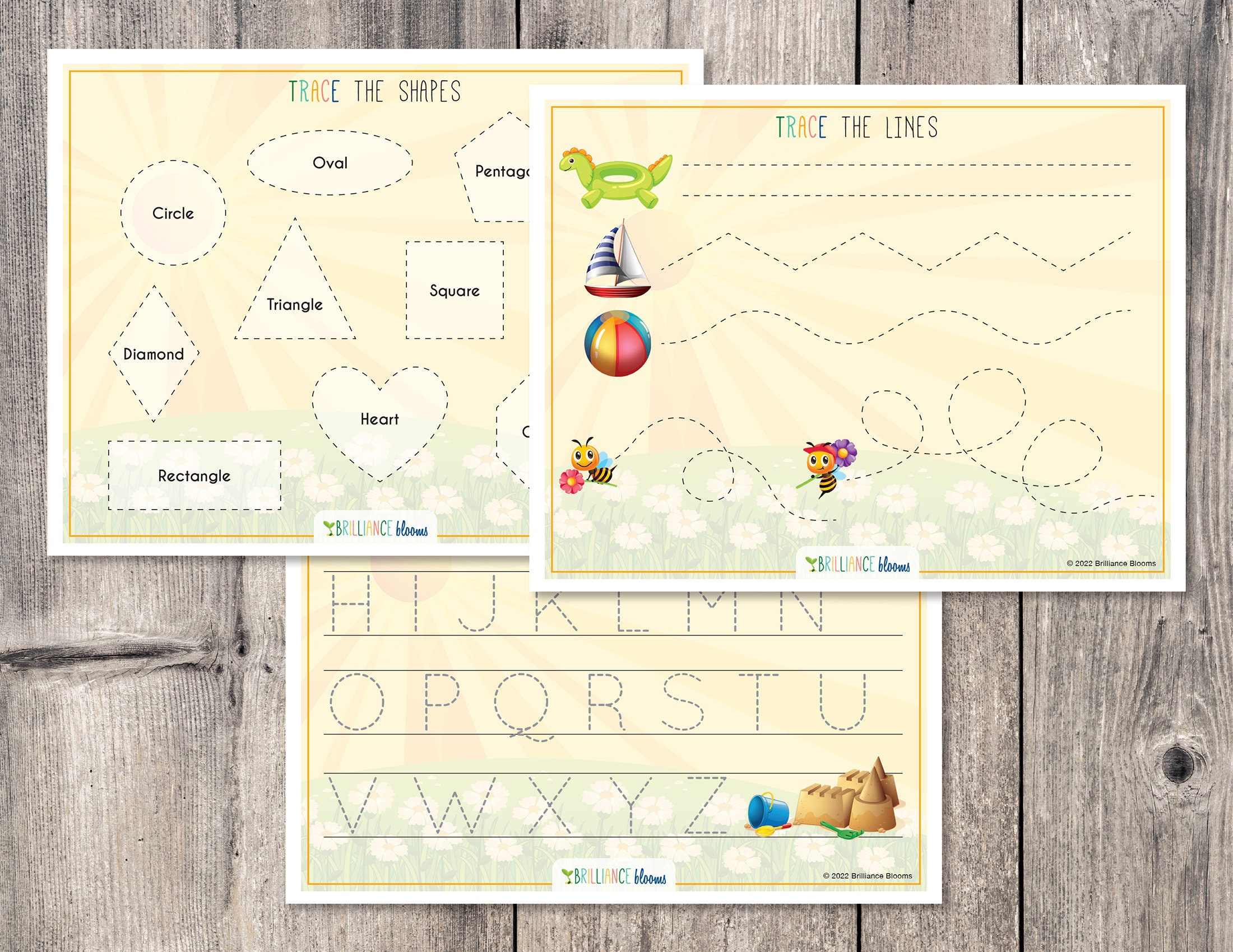 Summer Printable Preschool Busy Book, Summer Busy Book, Quiet Workbook ...
