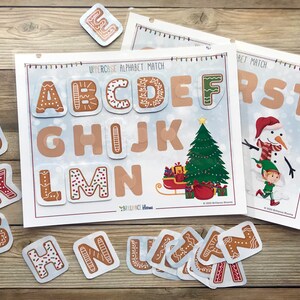 Printable Christmas Busy Book, Toddler Busy Book, Preschool Learning ...