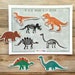 Printable Dinosaur Busy Book, Toddler Busy Book, Quiet Workbook ...