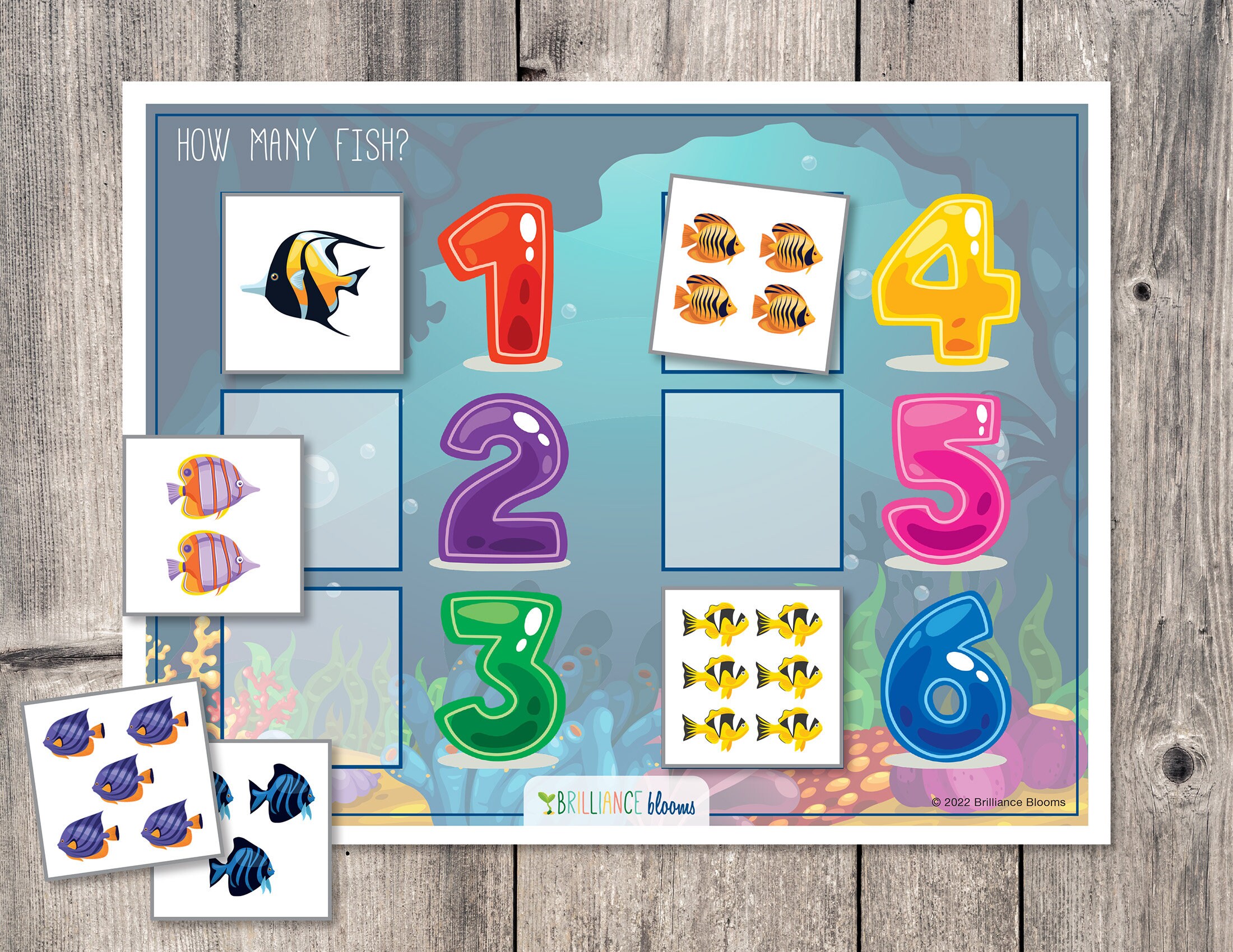 Printable Counting Activities, Let's Count 1 to 10, Learn to Count ...