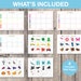 Printable Sorting Activities, Color Sorting, Color Matching, Preschool ...