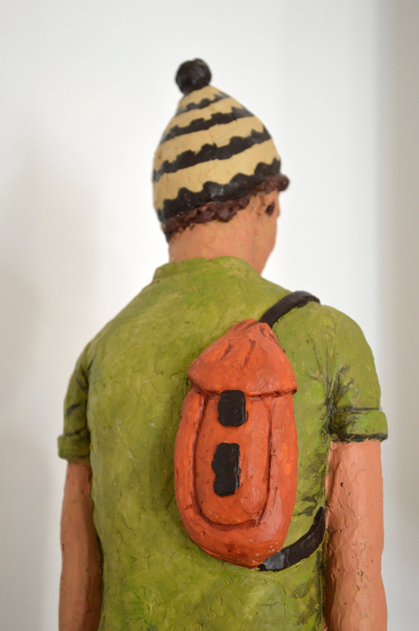 Sculpture better Things Boy With Backpack. Better Things - Etsy