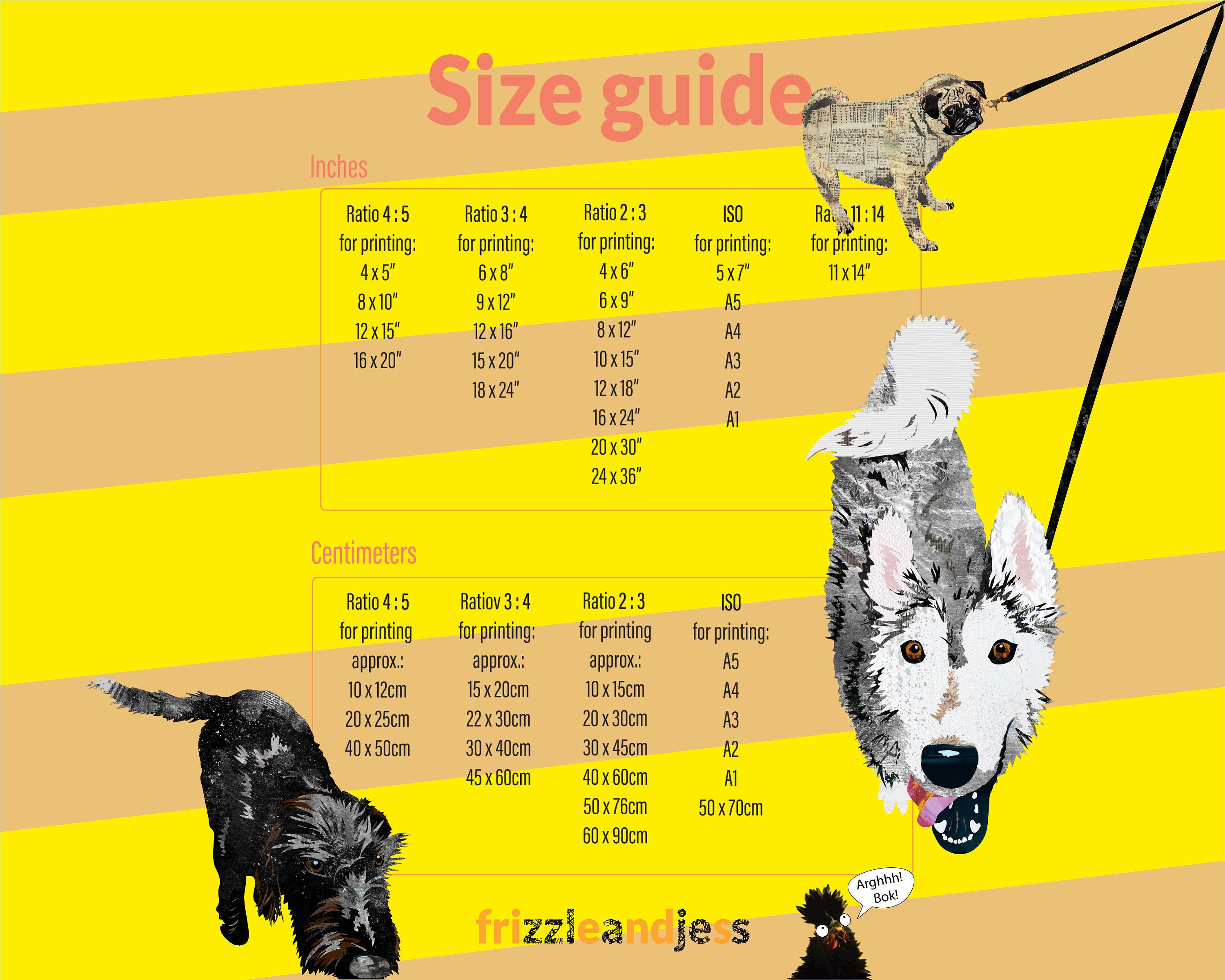 Pug Collage Printable Wall Art / Instant Download / Pug Lover Art ...