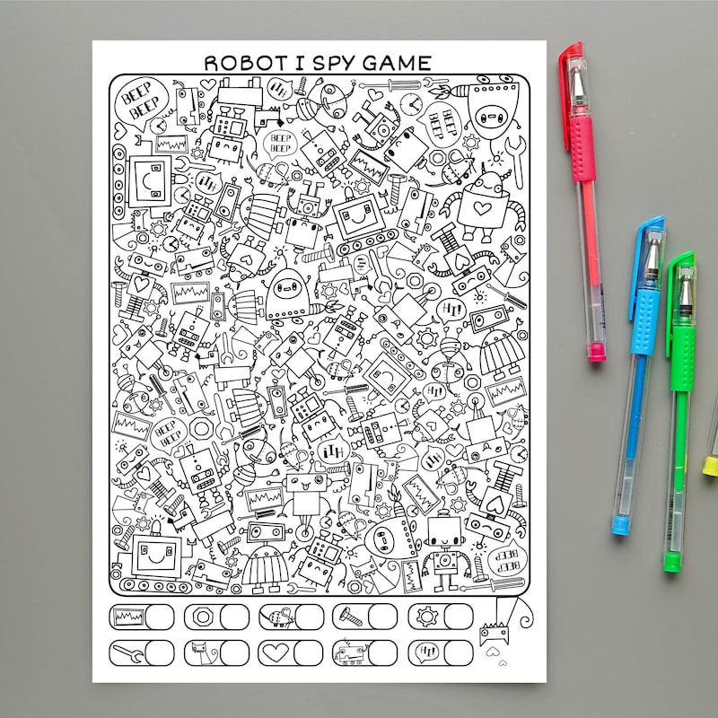Science I Spy - Etsy