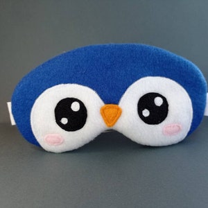 Penguin Sleep Mask Cute Eye Mask Animal Bird Penguin Soft Eye Pillow ...