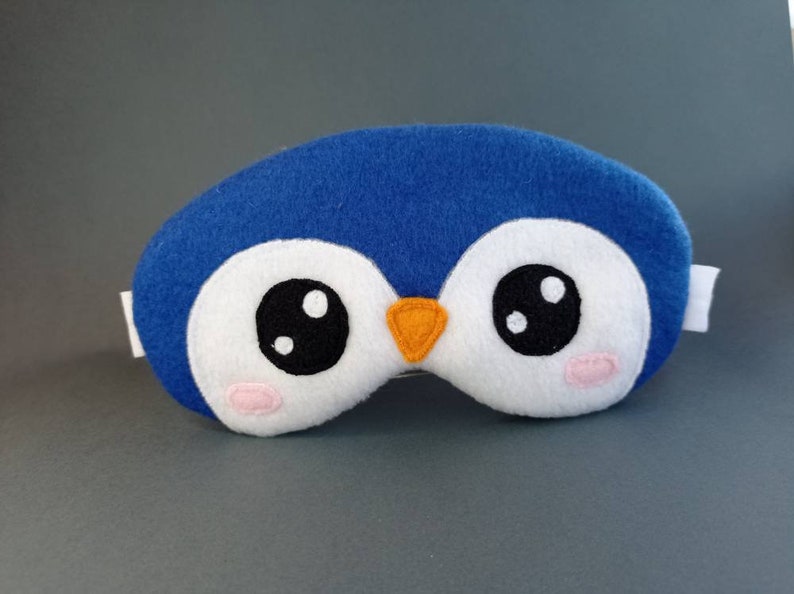 Penguin Sleep Mask Cute Eye Mask Animal Bird Penguin Soft - Etsy