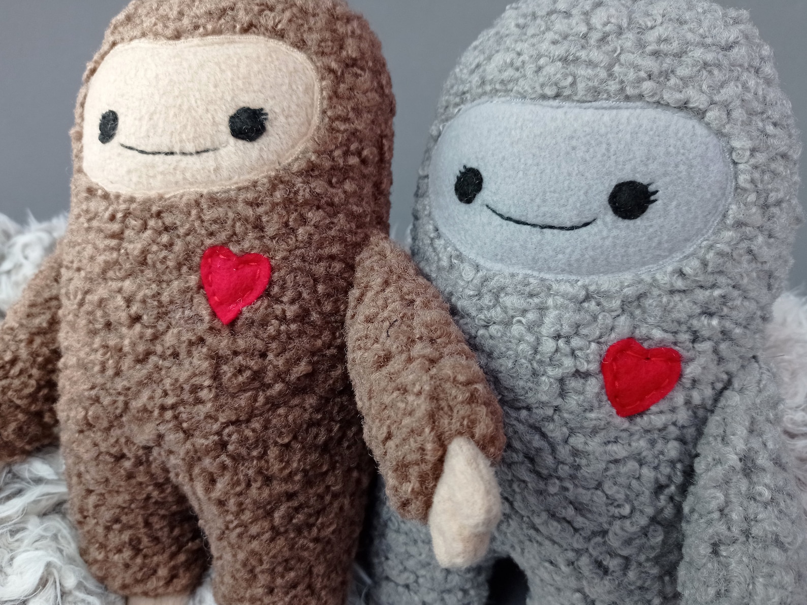 Bigfoot Stuffed Animal Squatch Plush Toy Kawaii Monster | Etsy