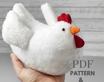 Chicken Toy Pattern - Etsy