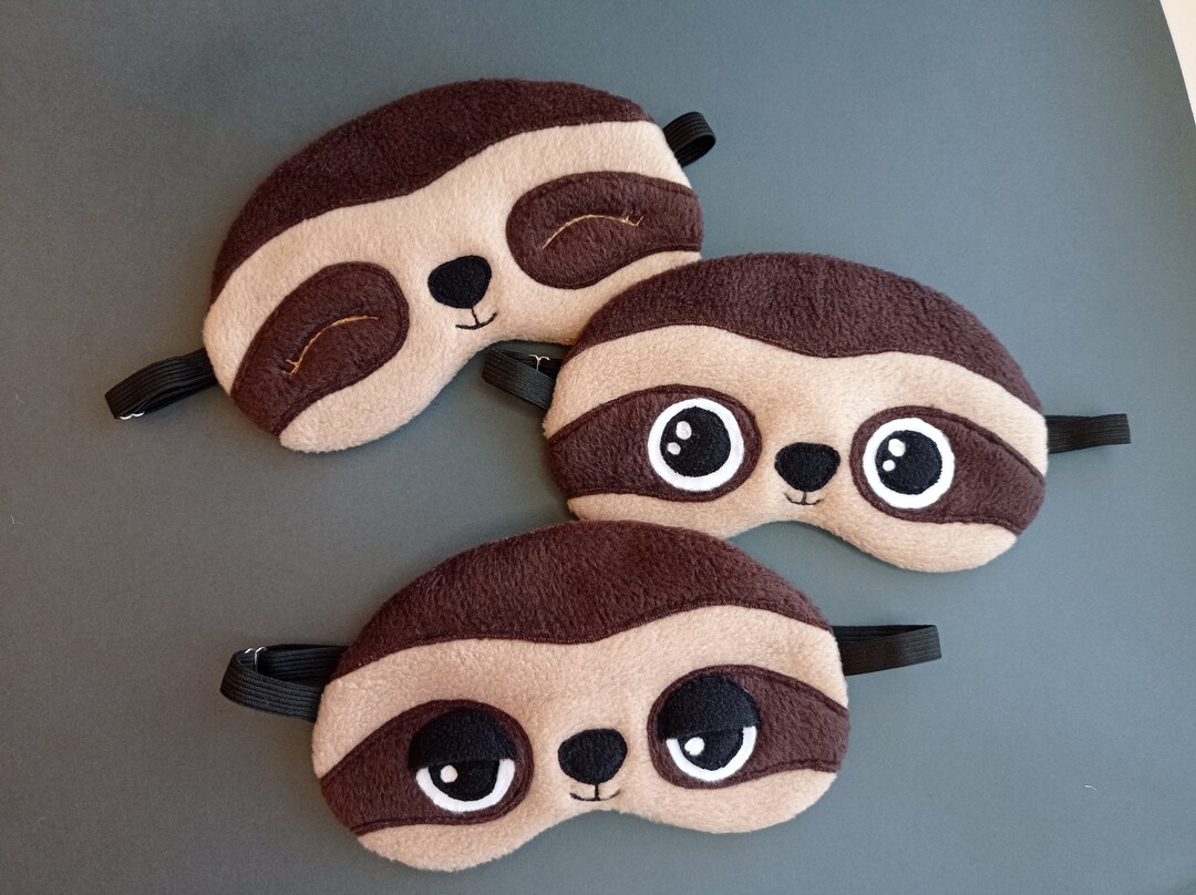 Sloth Sleep mask funny eye mask Blindfolds liver sloth Gift Pajamas ...