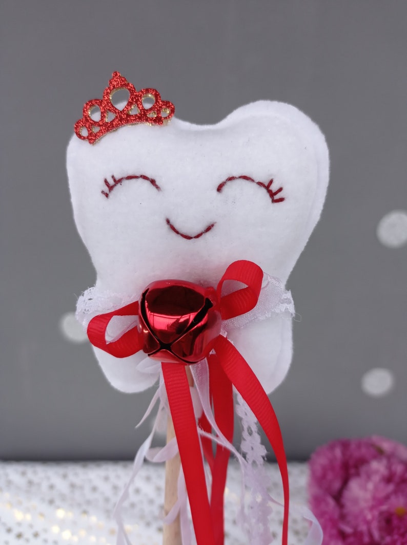 Tooth Fairy Wand Magic Wand for Girl Stuffed Tooth Gift - Etsy