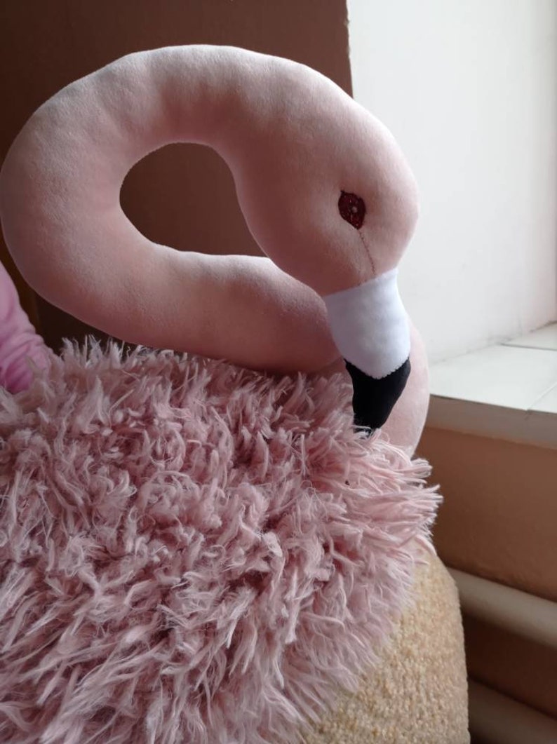 Pink Flamingo Stuffed Animal Bird Plush Toy Flamingo - Etsy