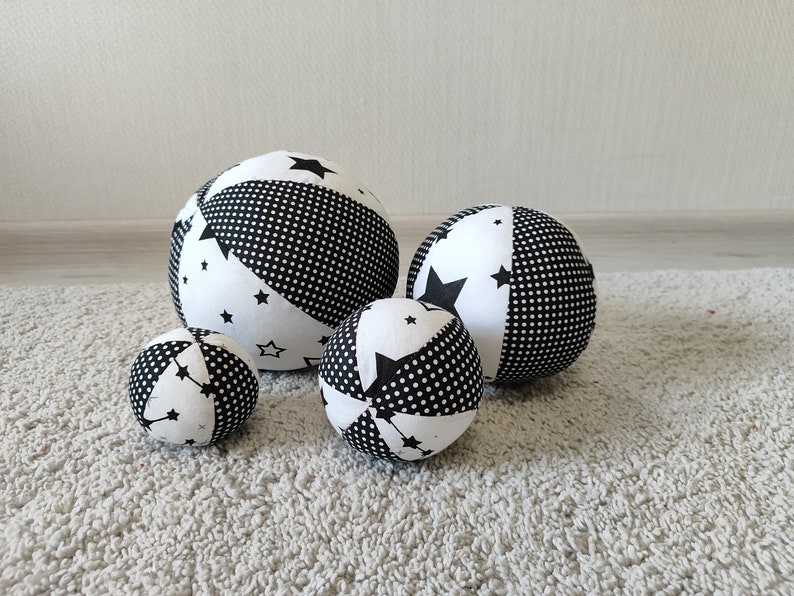 PDF Fabric Ball 4 Size Sewing Pattern and Tutorial Easy - Etsy