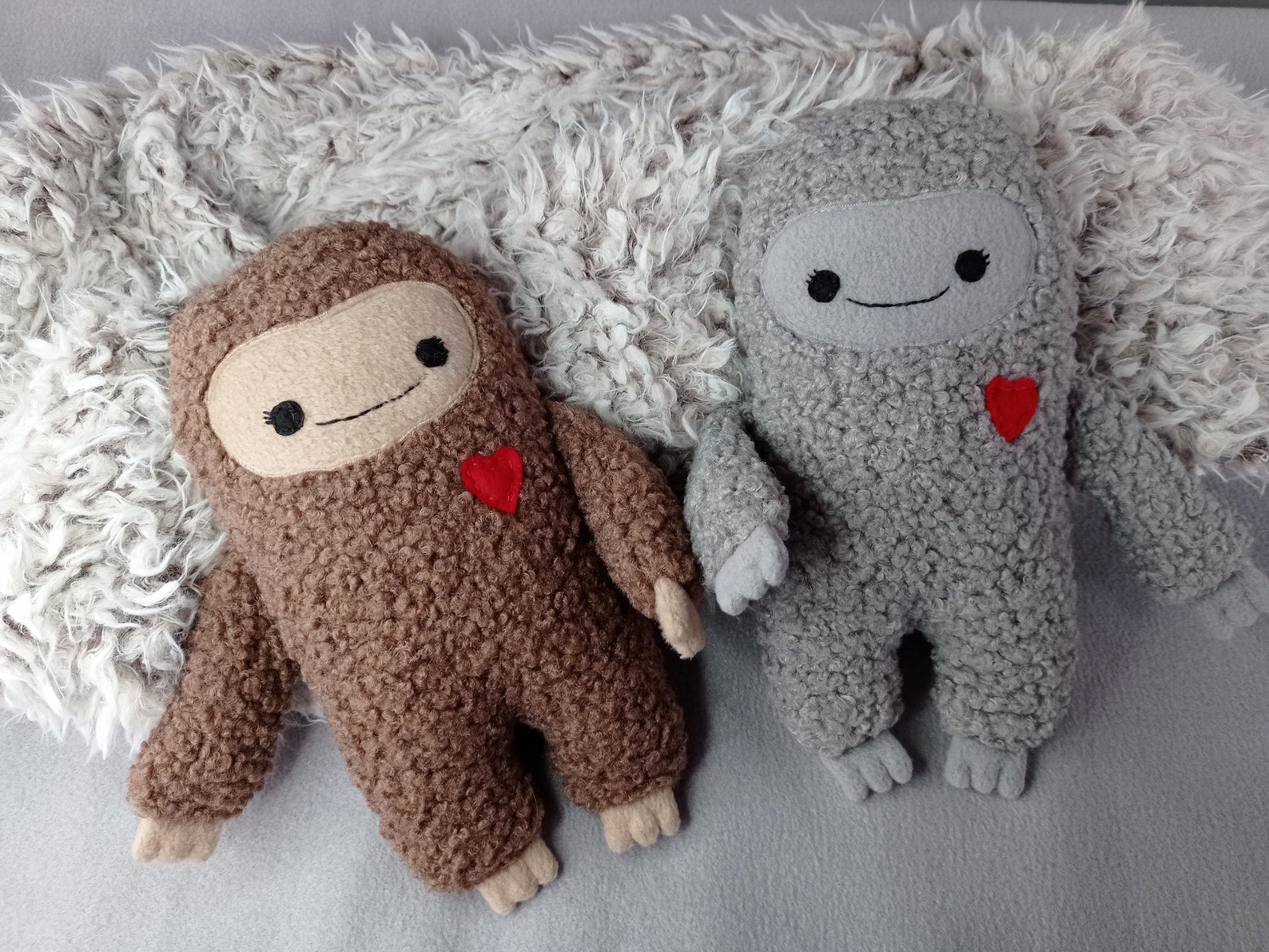 Bigfoot Stuffed Animal Squatch Plush Toy Kawaii Monster | Etsy