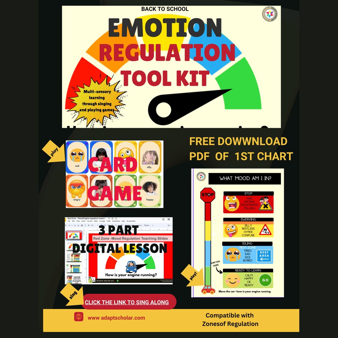 Sensory Toys - Emotional Regulation Toolkit - Etsy