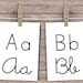 Alphabet Flashcard Printable Cursive Flash Cards, Homeschool Printables ...