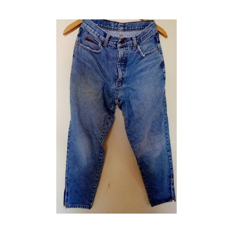 Jeans With M on Back Pocket - Etsy