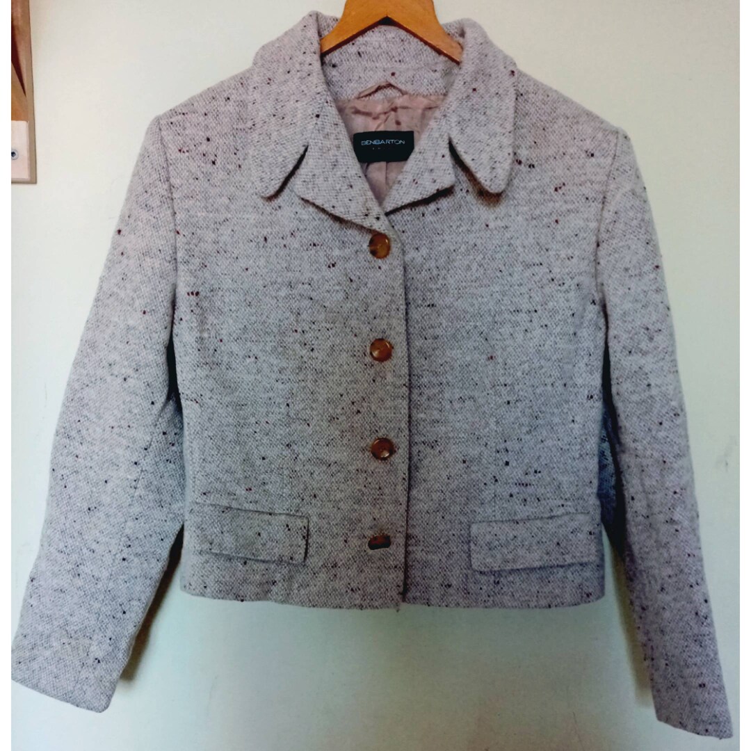 Abrigo blazer de lana de Ben Barton M/L - Etsy España