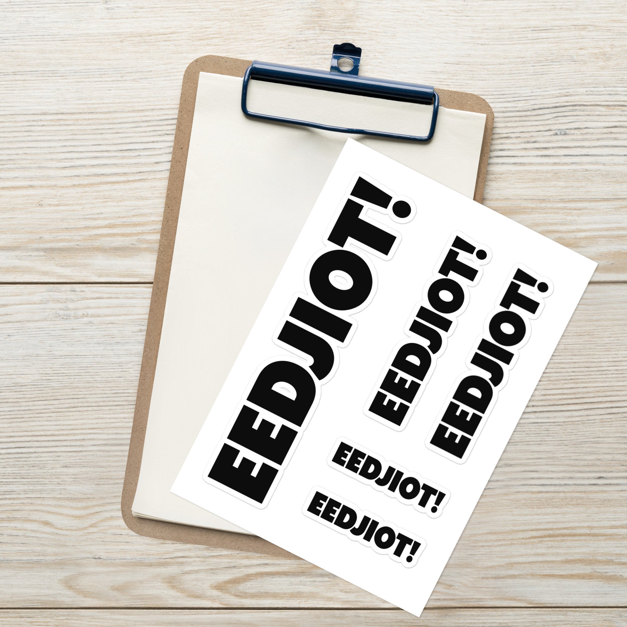 EEDJIOT! Filipino Humor Sticker Sheet Pinoy Accent Philipines Funny ...