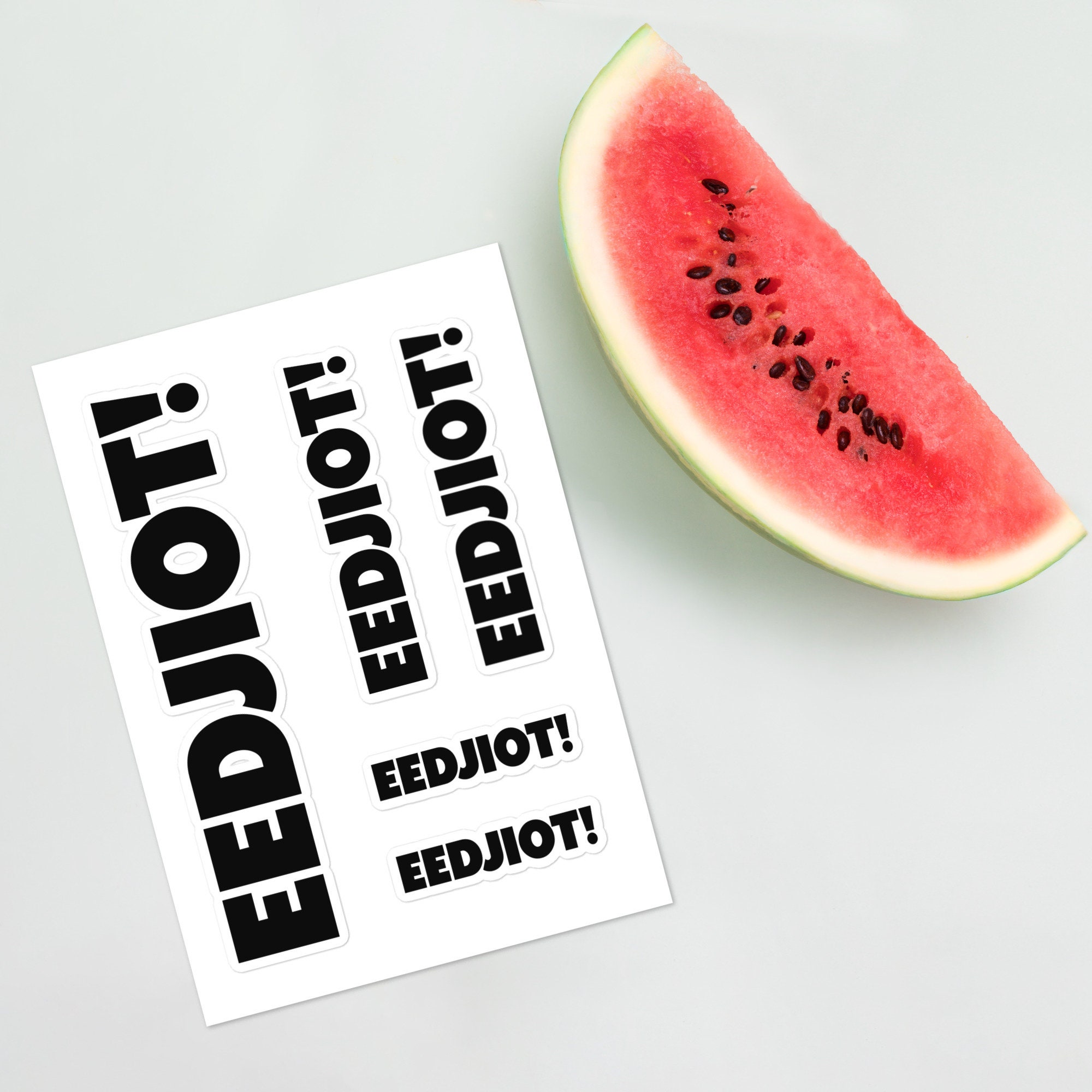 EEDJIOT! Filipino Humor Sticker Sheet Pinoy Accent Philipines Funny ...