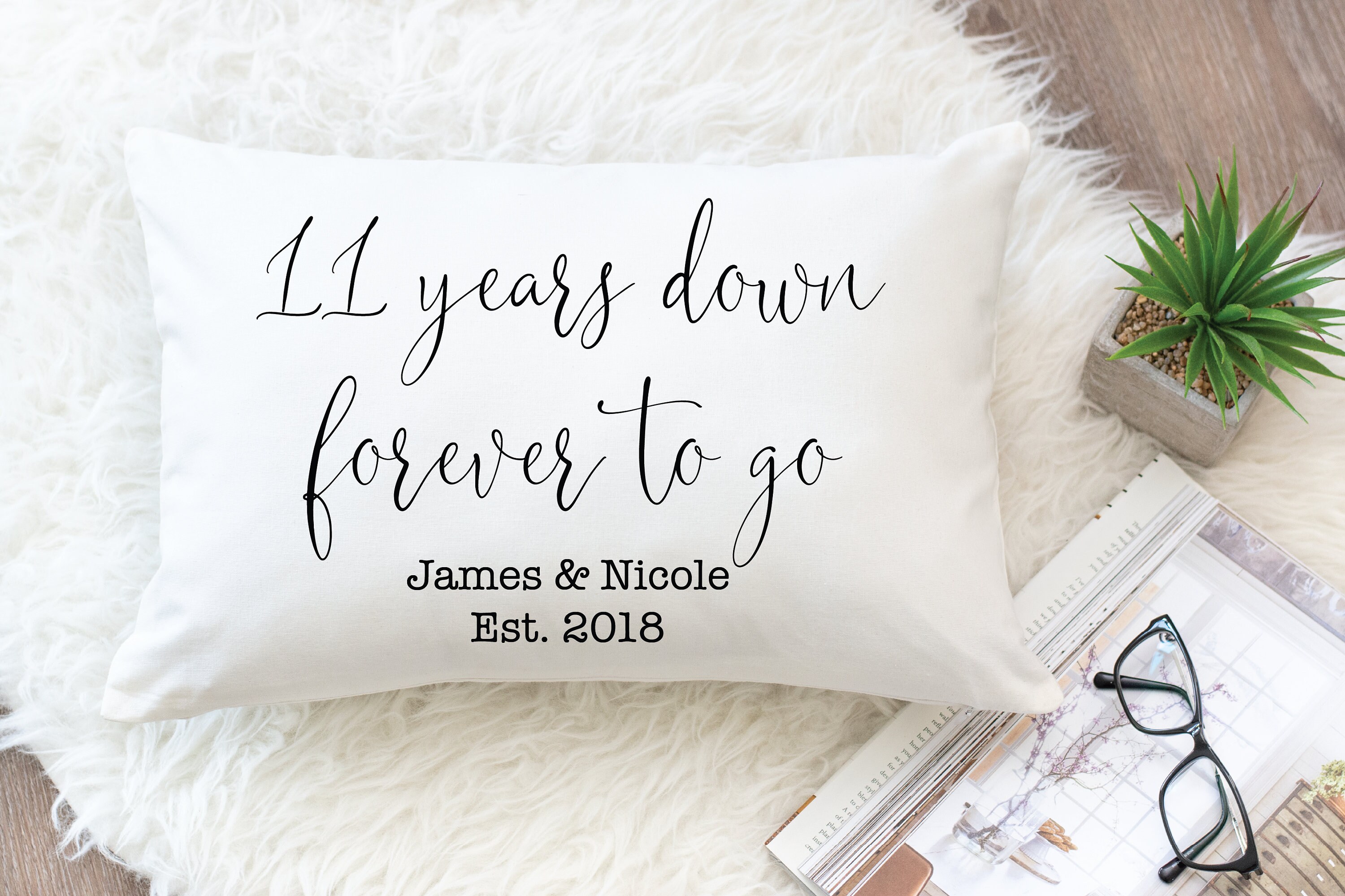 Anniversary Gift For Wife 11 Year Wedding Anniversary Gift Etsy