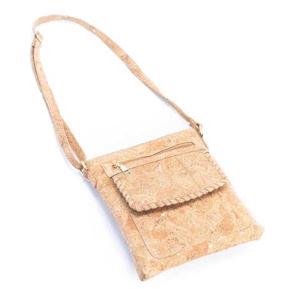 2-pc Set/natural Cork With Gold OR Silver Accents Women's Cork Cross ...