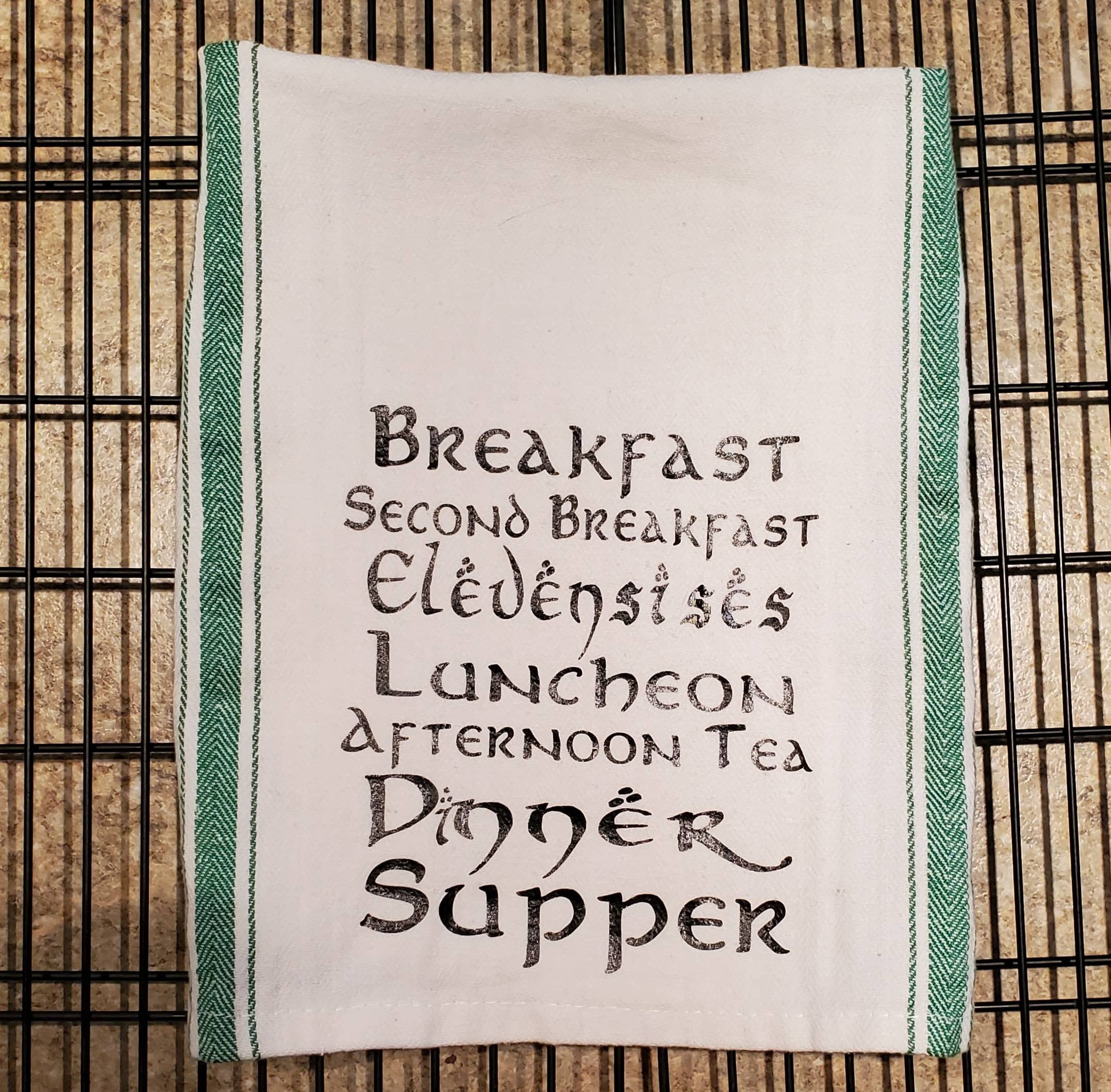 Lord of the Rings Inspired Kitchen Towel Set - Etsy