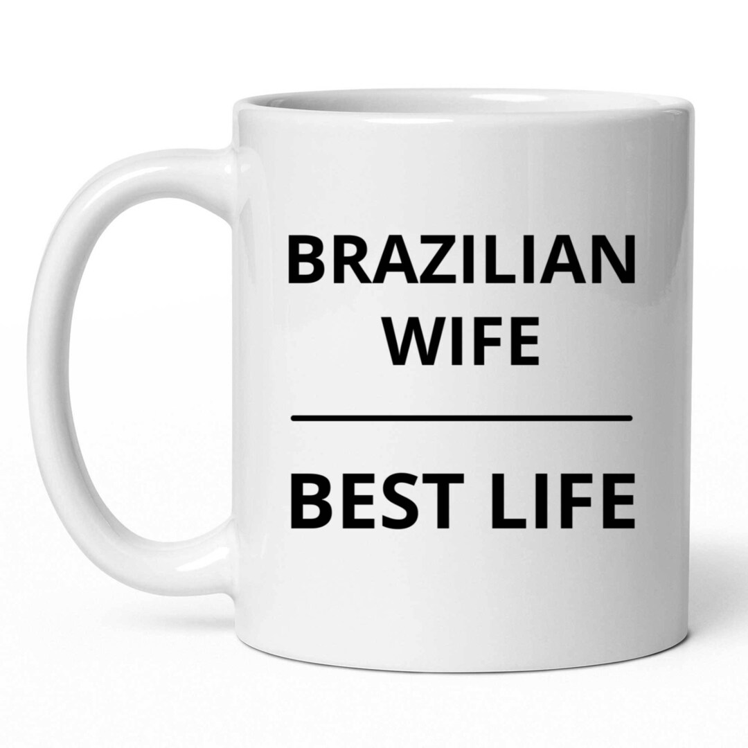 Mug for Brazilian Husband From Brazilian Wife Husband Gift Brazil ...