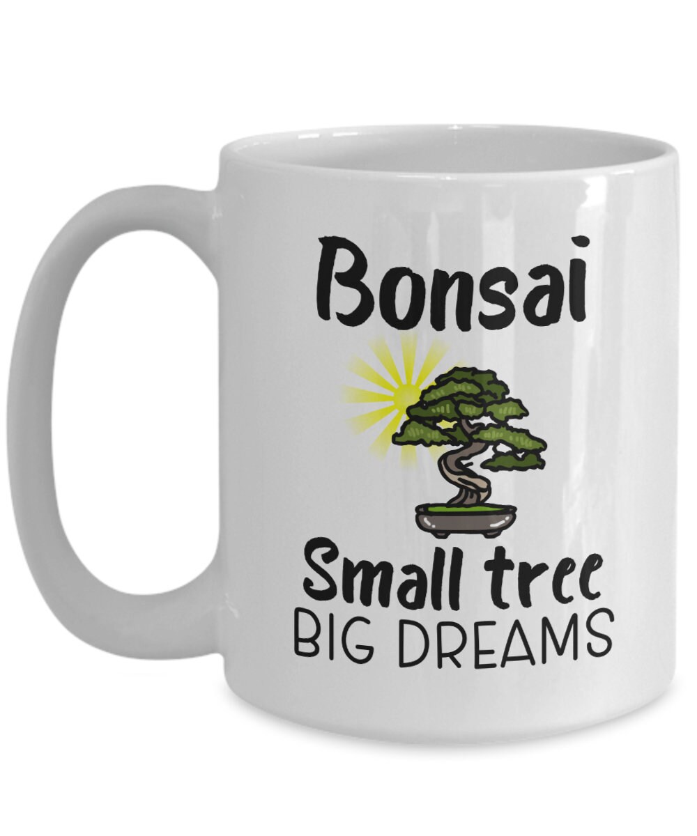 Bonsai Mug, Bonsai Gifts, Bonsai Coffee Cup Gift Idea for Bonsai Tree ...