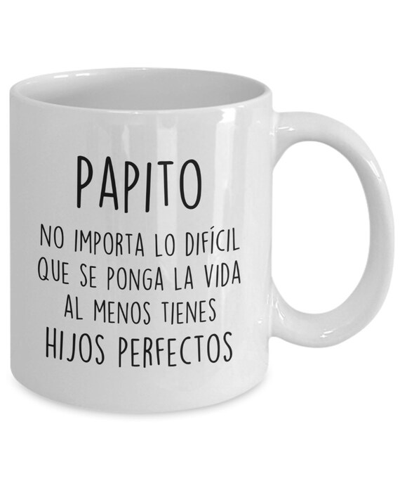Papi Coffee Mug Papi Mug Funny Phrase in Spanish Gift for | Etsy