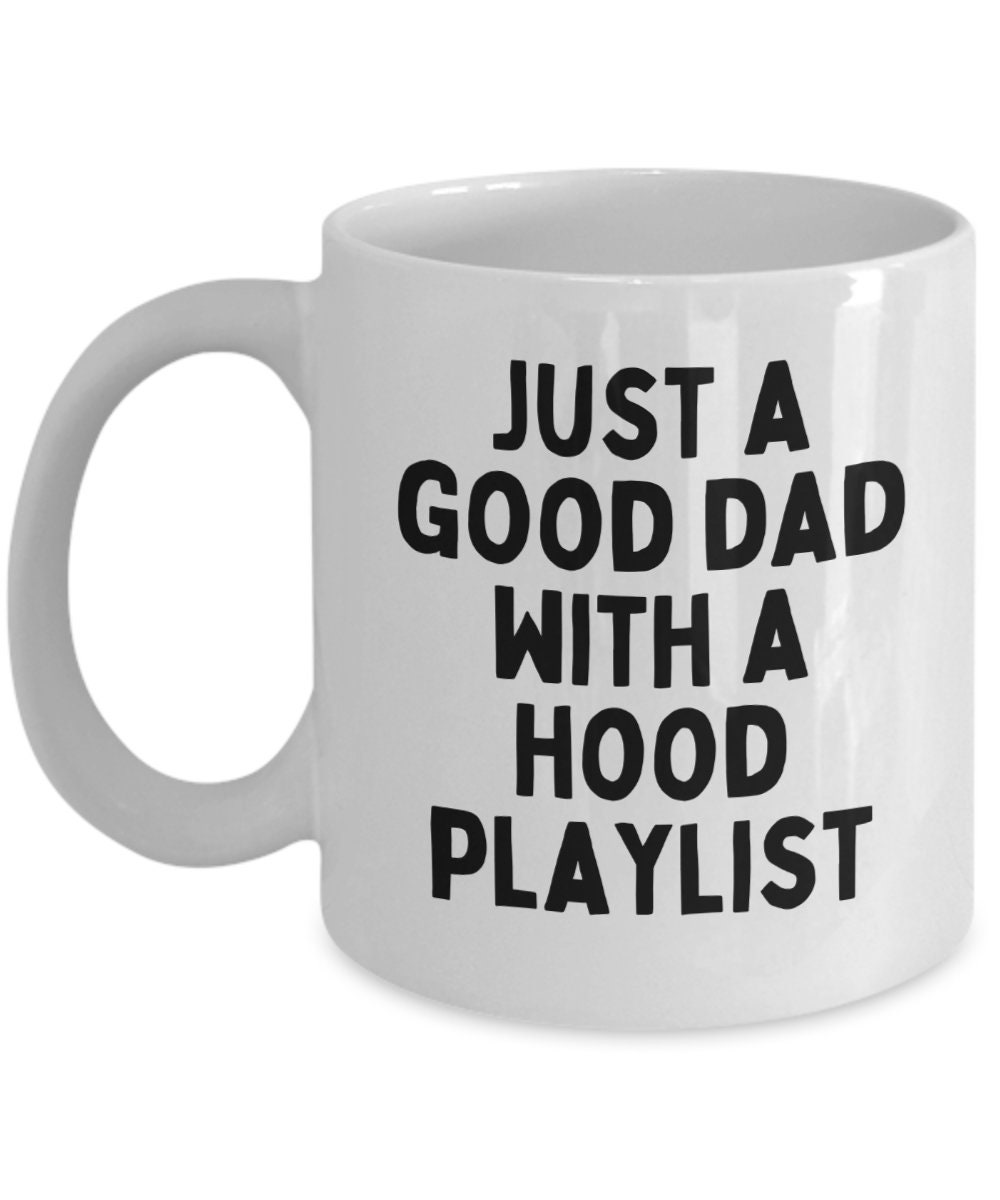 Dad Rap Mug Gangsta Rap Music Sublimation Coffee or Tea Mug, Funny ...