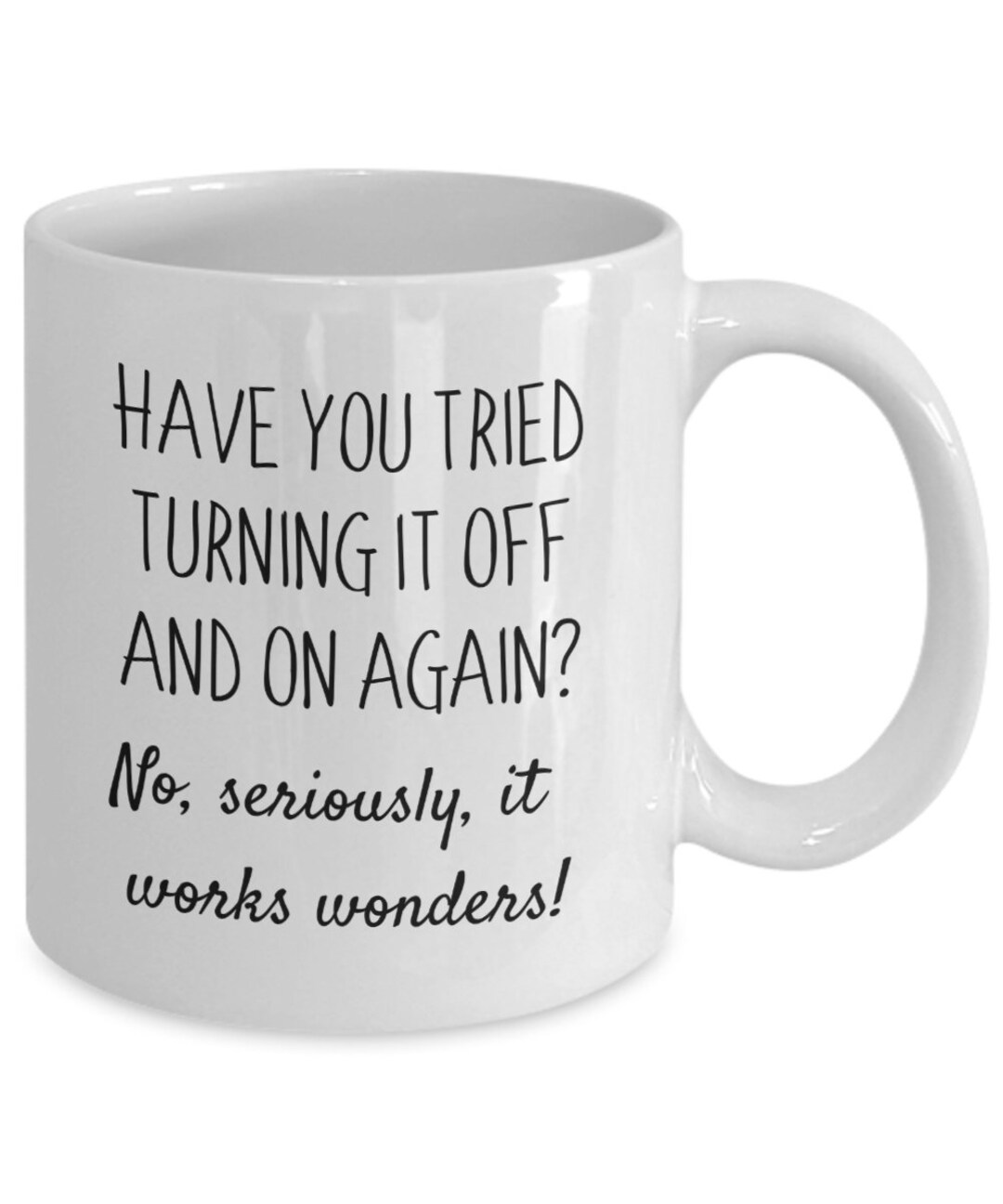 Tech Support Computer Geek Funny Techie Gift Idea Coffee Mug - Etsy