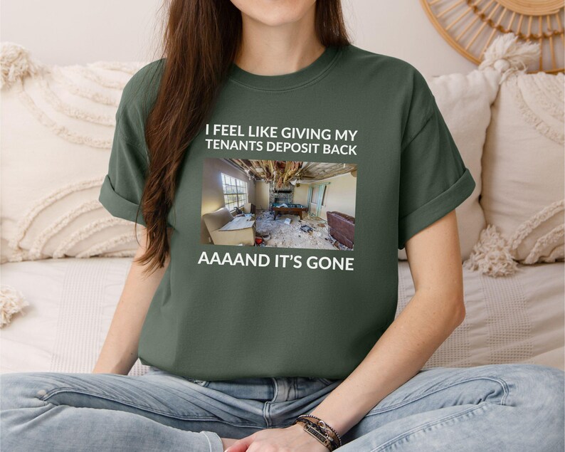 Funny Property Manager Shirt Property Management T-shirt Landlord Gift ...