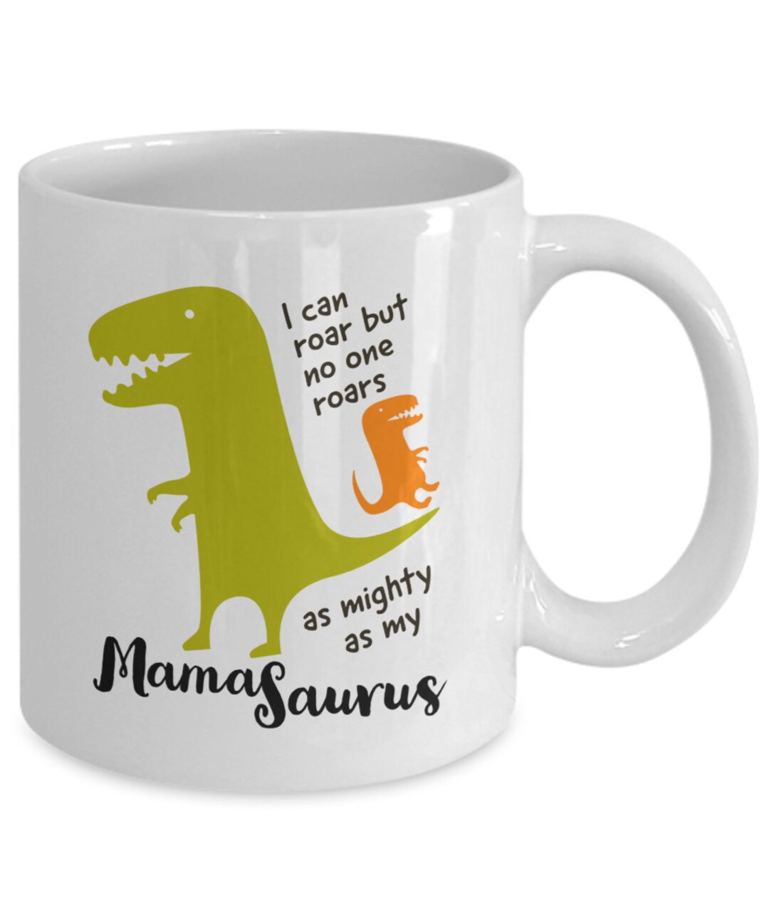 Mamasaurus Mug Coffee Cup Gift Idea for A Roarsome Mom, Awesome Mama ...