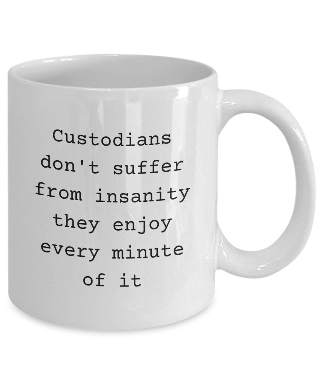 Funny Custodian Mug, Custodian Coffee Cup, Custodian Gift Idea - Etsy
