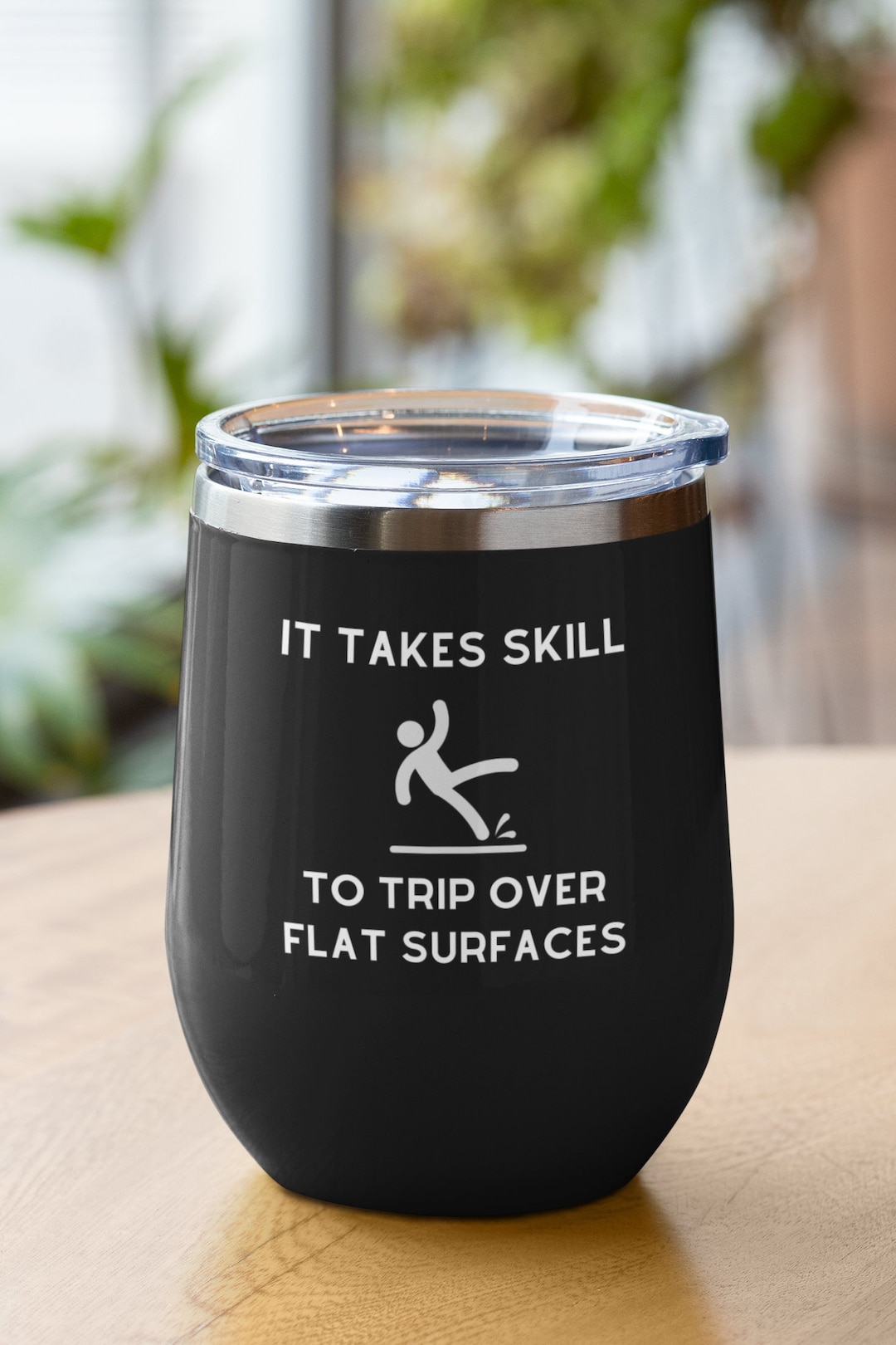 Accident Prone Gag Gifts Wine Glass Tumbler, Accident Prone Gifts ...