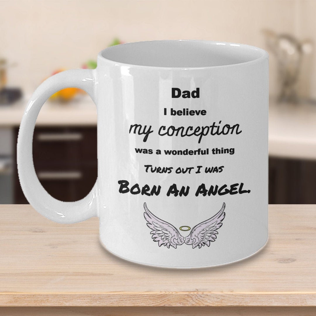 Funny Conception Joke Novelty Gift Coffee Mug for Dad Father - Etsy UK