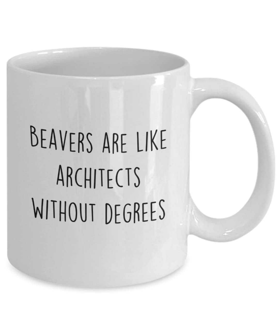 Funny Beaver Mug, Beaver Coffee Cup, Cute Beaver Gift, Beaver Lover ...