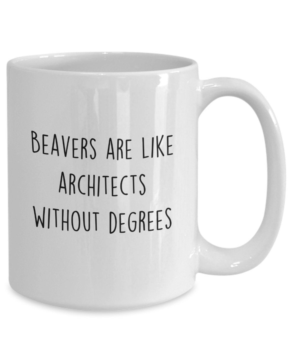 Funny Beaver Mug, Beaver Coffee Cup, Cute Beaver Gift, Beaver Lover ...