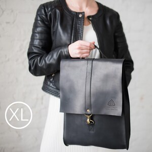 Graduation Gift, Leather Backpack for Woman, Womens Custom Bag, Office ...