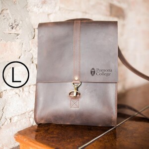 Graduation Gift, Leather Backpack for Woman, Womens Custom Bag, Office ...