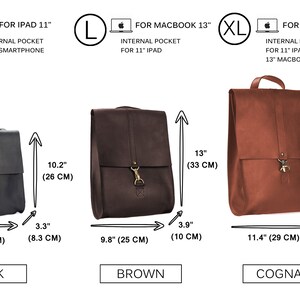 Leather Backpack With Monogram. Personalized Women Backpack | Etsy