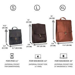 Leather Presonalized Backpack. Engraved Bag for Women for Office ...
