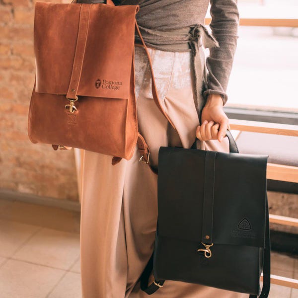 Leather Backpack - Etsy New Zealand