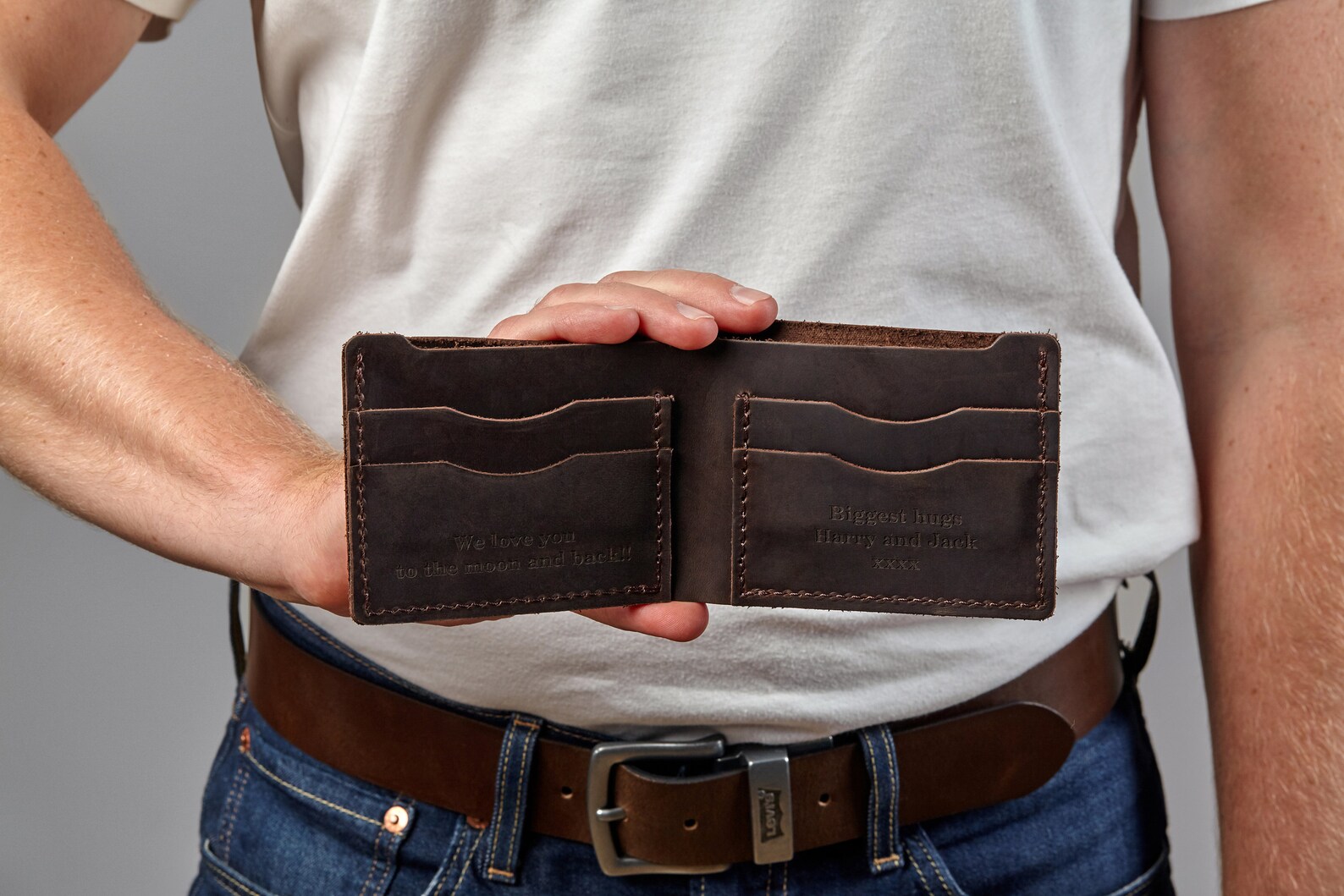 Nice Wallets for Men. Distressed Cowhide 100% Leather. - Etsy