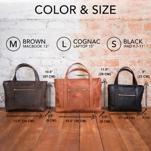 Laptop Bag With a Large Internal Compartment That Can Easily Fit a ...