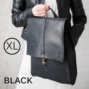 Leather Presonalized Backpack. Engraved Bag for Women for Office ...