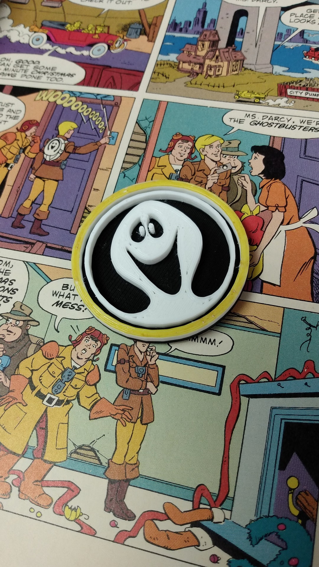 Filmation's Ghostbusters Logo Refrigerator Magnet - Etsy