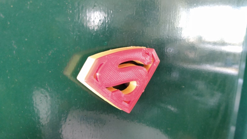 Superman Logo Fridge Magnet - Etsy