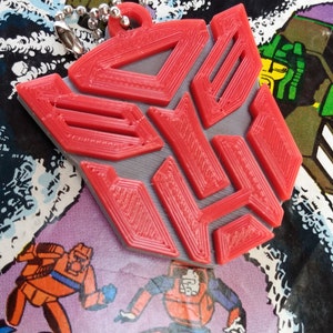 Transformers Autobot Logo Keychain - Etsy